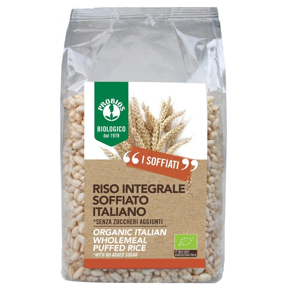 Riso integrale soffiato - 125g